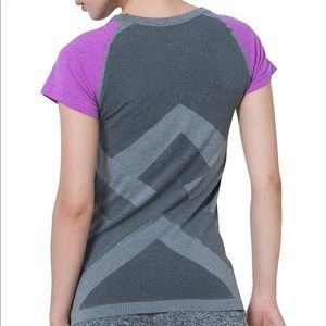 Tops | Moisture Wicking Workout Yoga Purple Shapewear | Poshmark